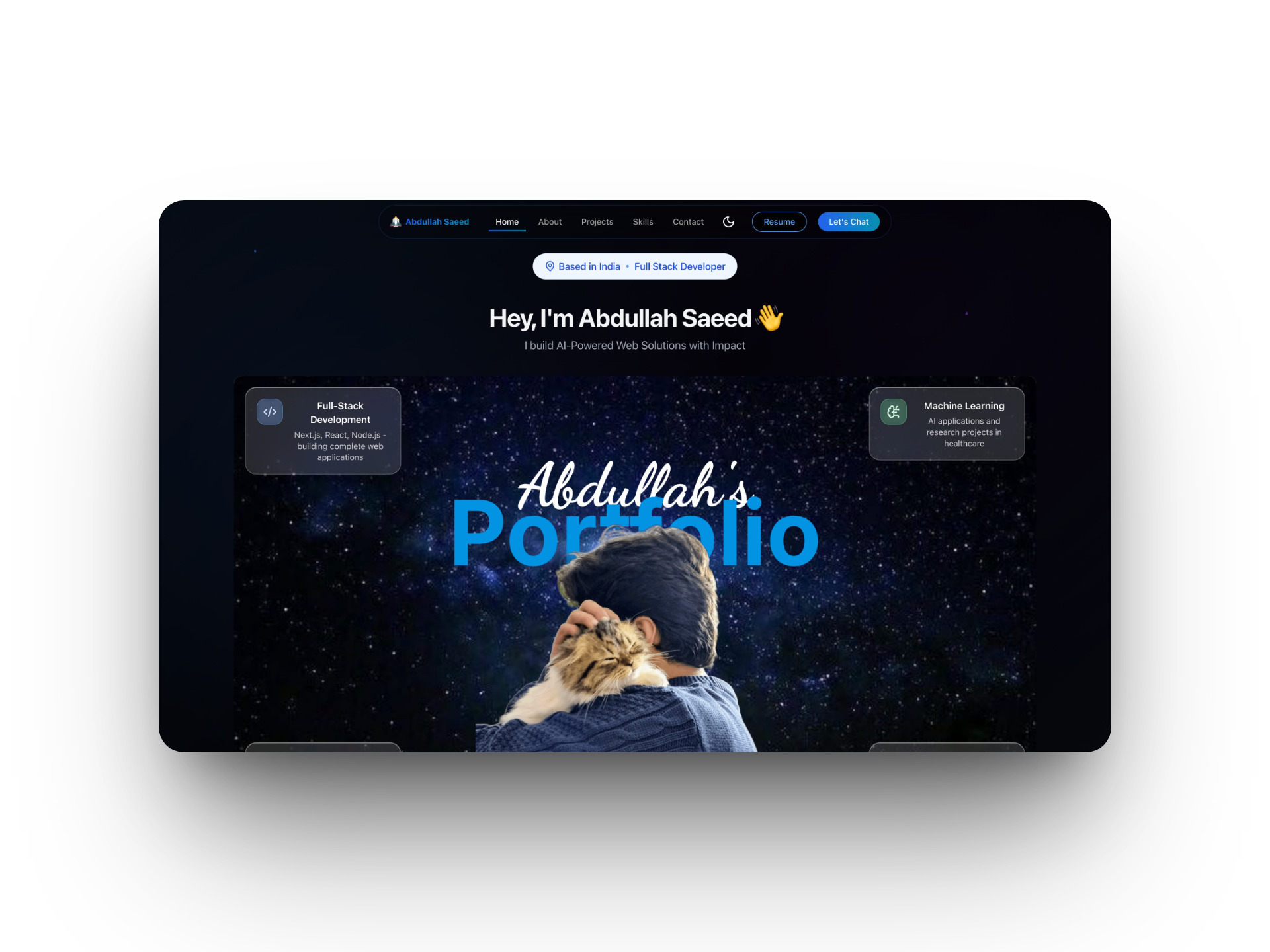 Abdullah Saeed | Fullstack Developer